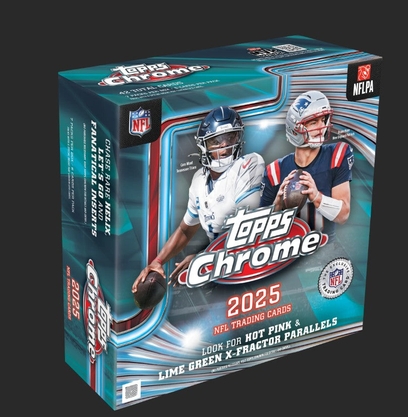Topps Chrome NFL Football Value Box (2026) – Legacy Comics LLC